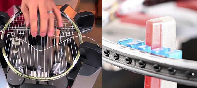 Badminton racket stringing: step-by-step plan – AllRackets.com