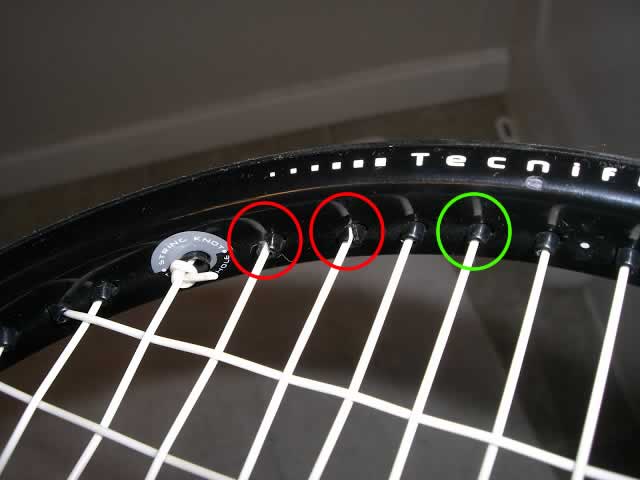 Badminton racket stringing: step-by-step plan – AllRackets.com